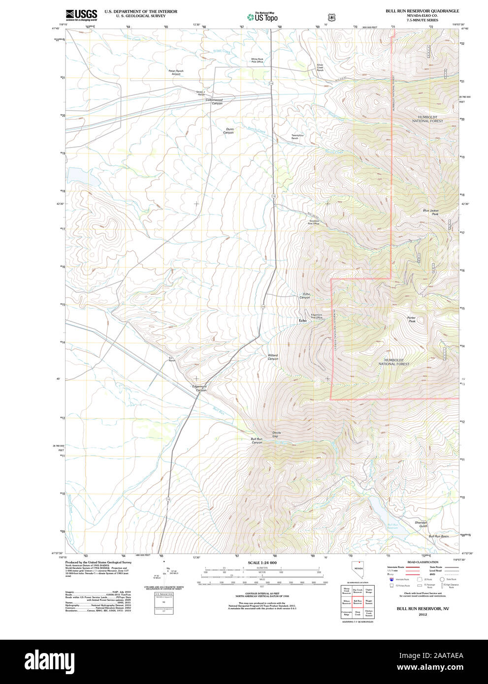 Bull run reservoir hi-res stock photography and images - Alamy