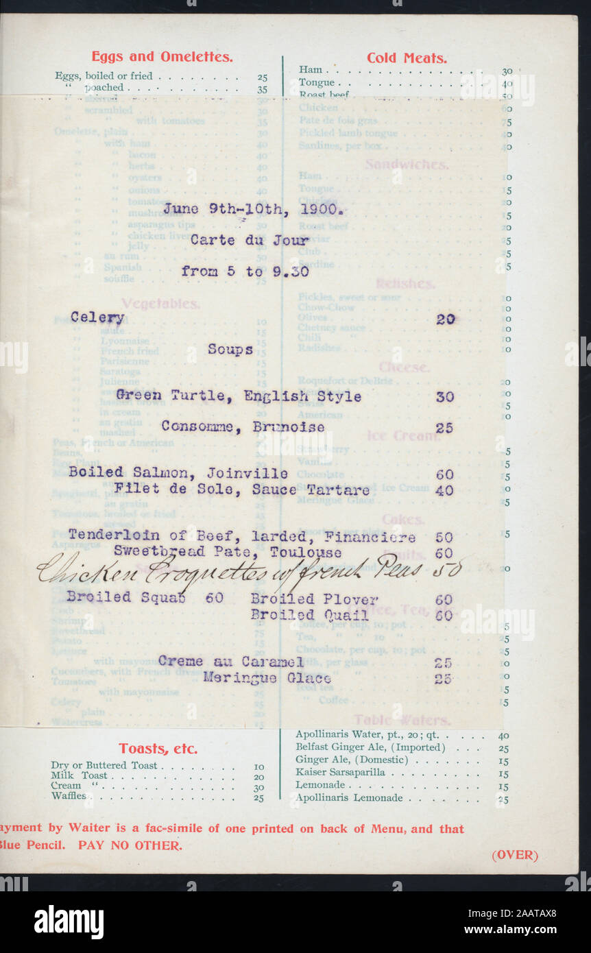 Check please waiter hi-res stock photography and images - Alamy