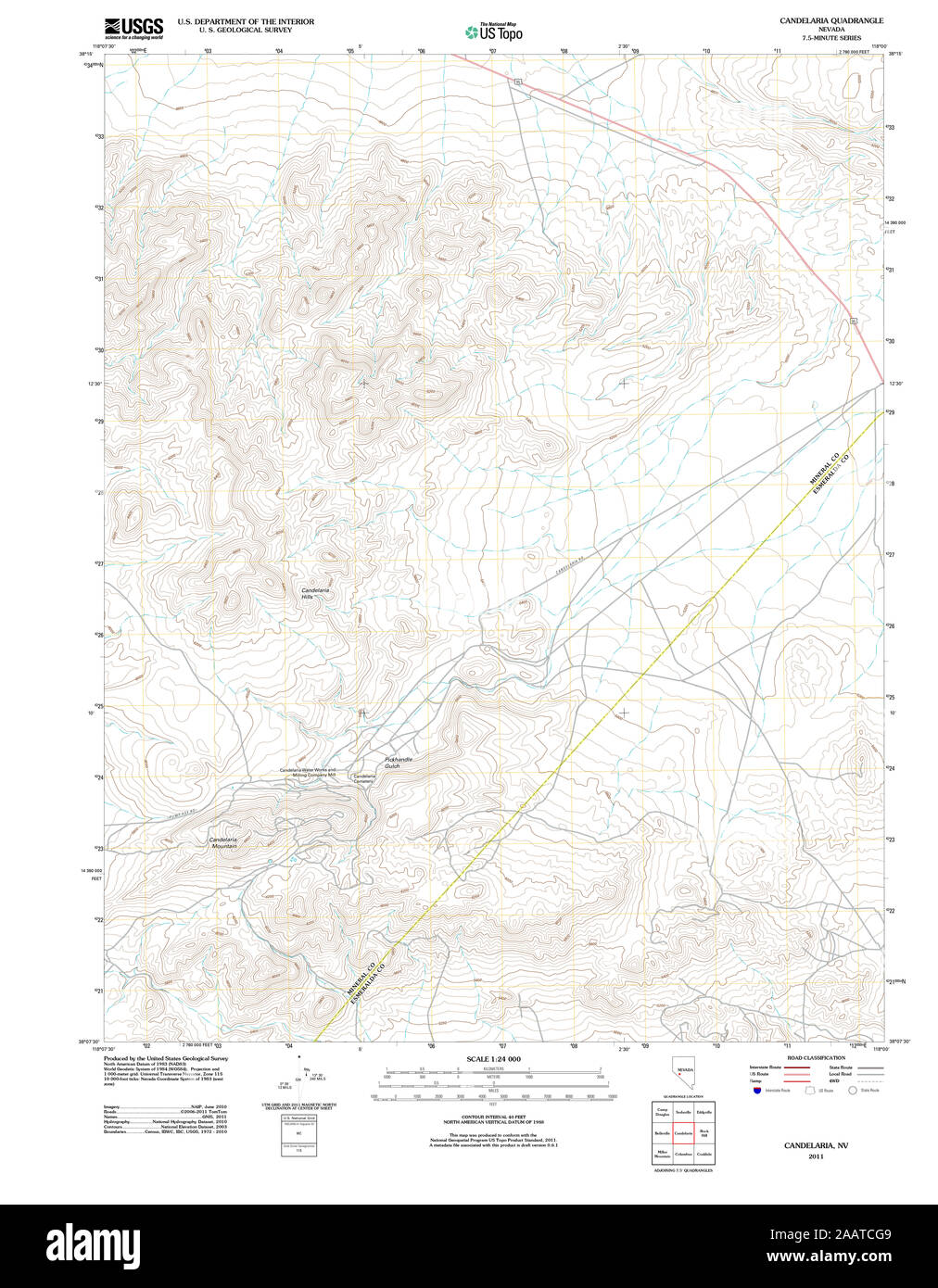 Map of candelaria Cut Out Stock Images & Pictures - Alamy