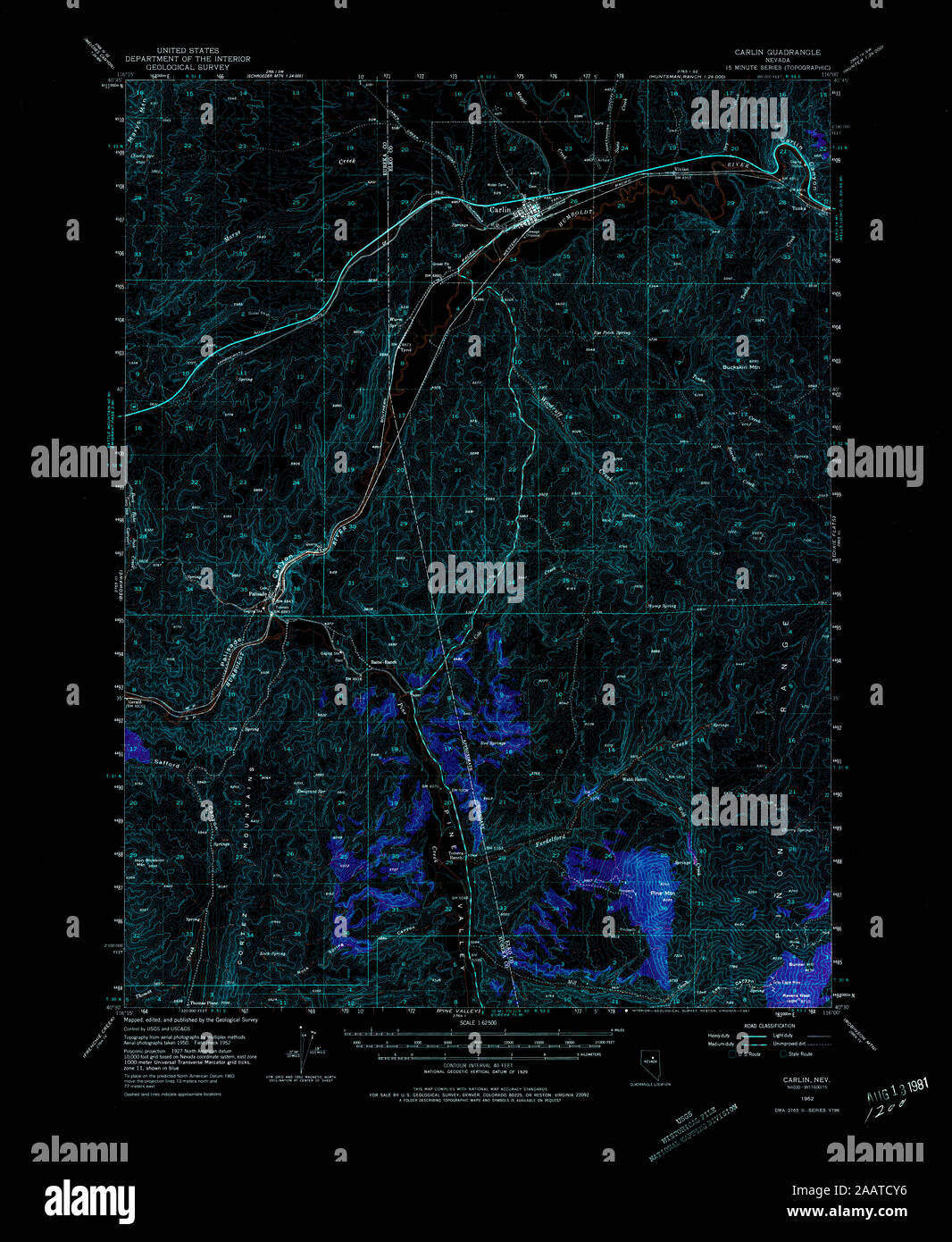 Carlin map hi-res stock photography and images - Alamy