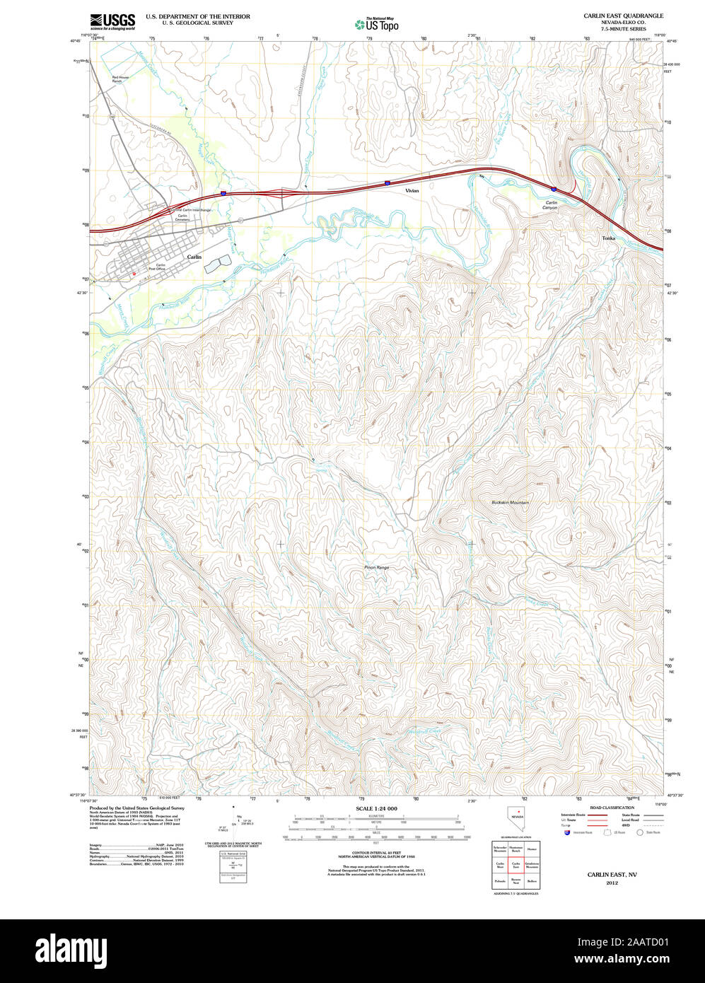 Carlin map Cut Out Stock Images & Pictures - Alamy