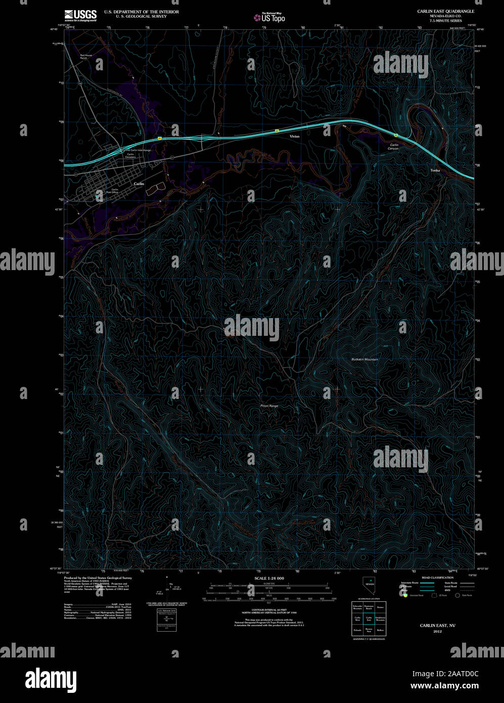 Map of carlin hi-res stock photography and images - Alamy