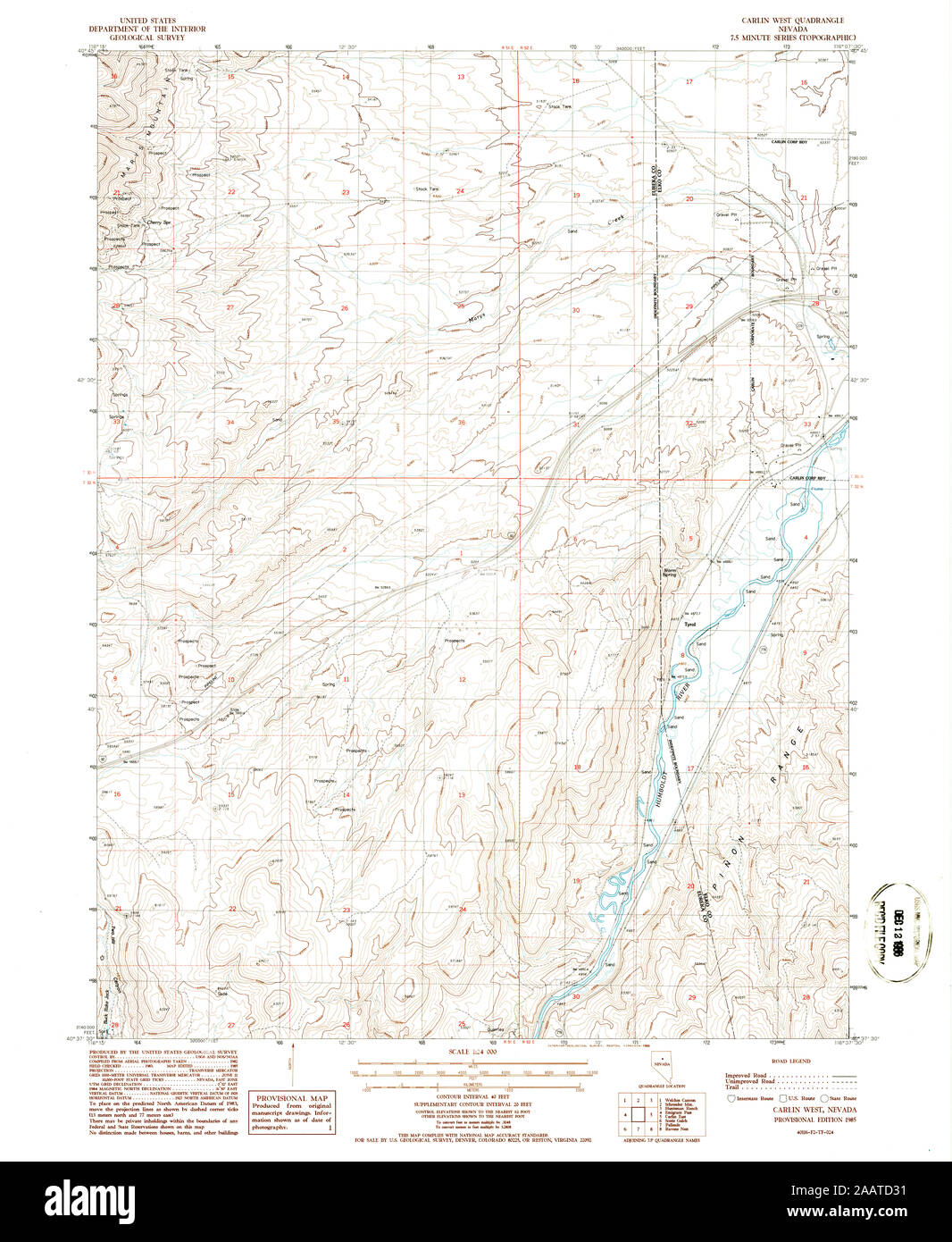 Map of carlin hi-res stock photography and images - Alamy