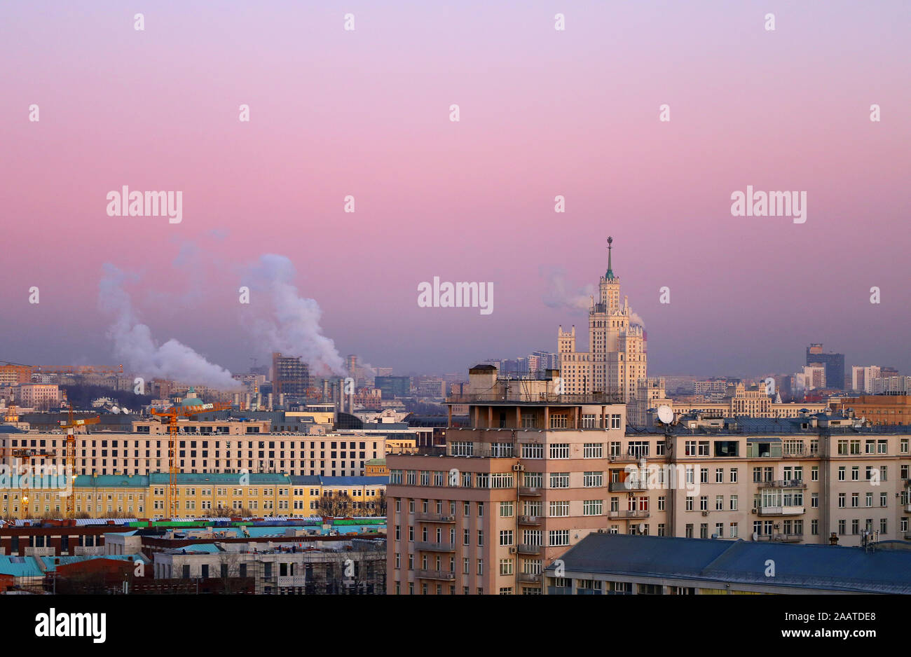 Soviet skyscrapers hi-res stock photography and images - Alamy