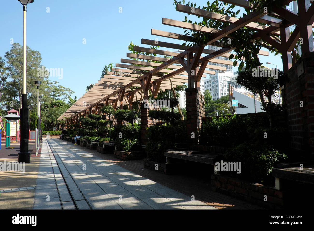 Fa Hui Park, Hong Kong Stock Photo - Alamy
