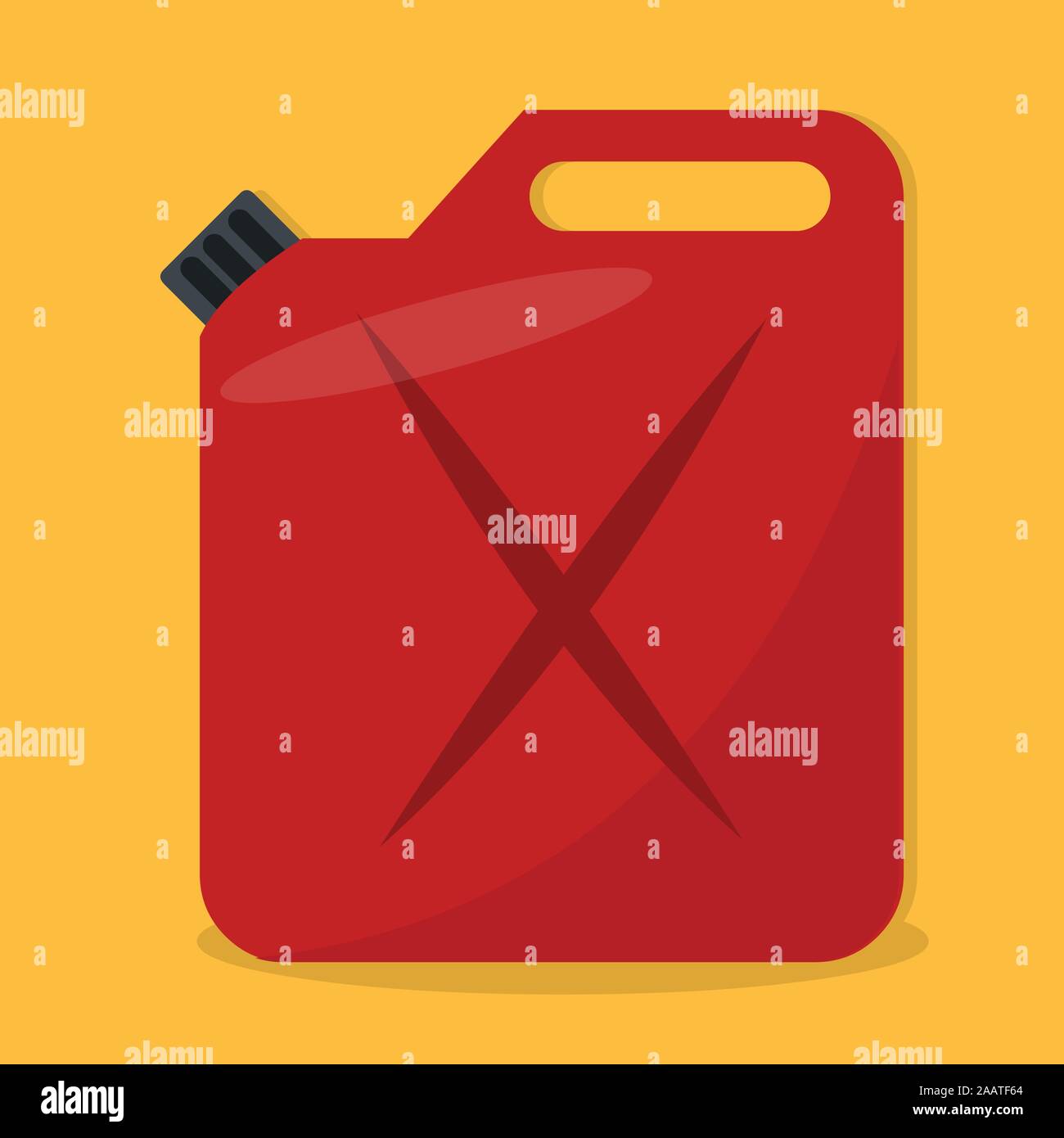 jerrican full of gasoline vector illustration Stock Vector Image & Art ...