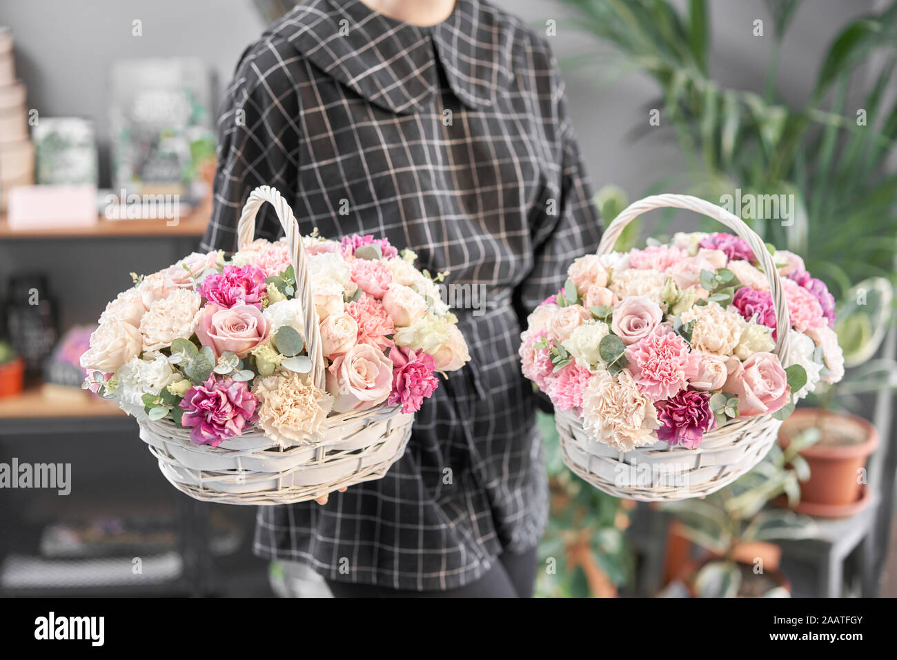 Finished Work Basket