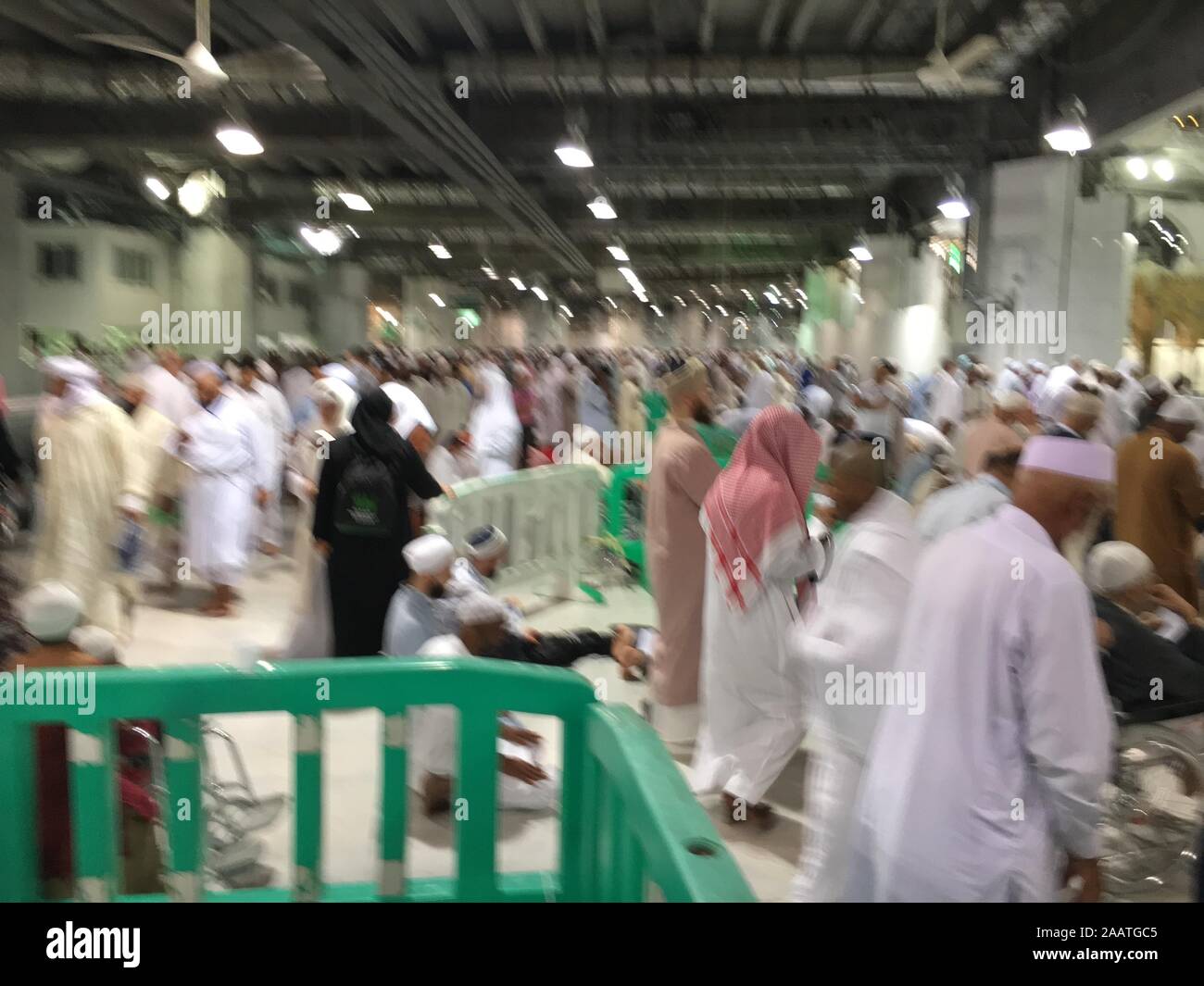 MECCA, SAUDI ARABIA, March 2018 - Muslim pilgrims from all over the ...