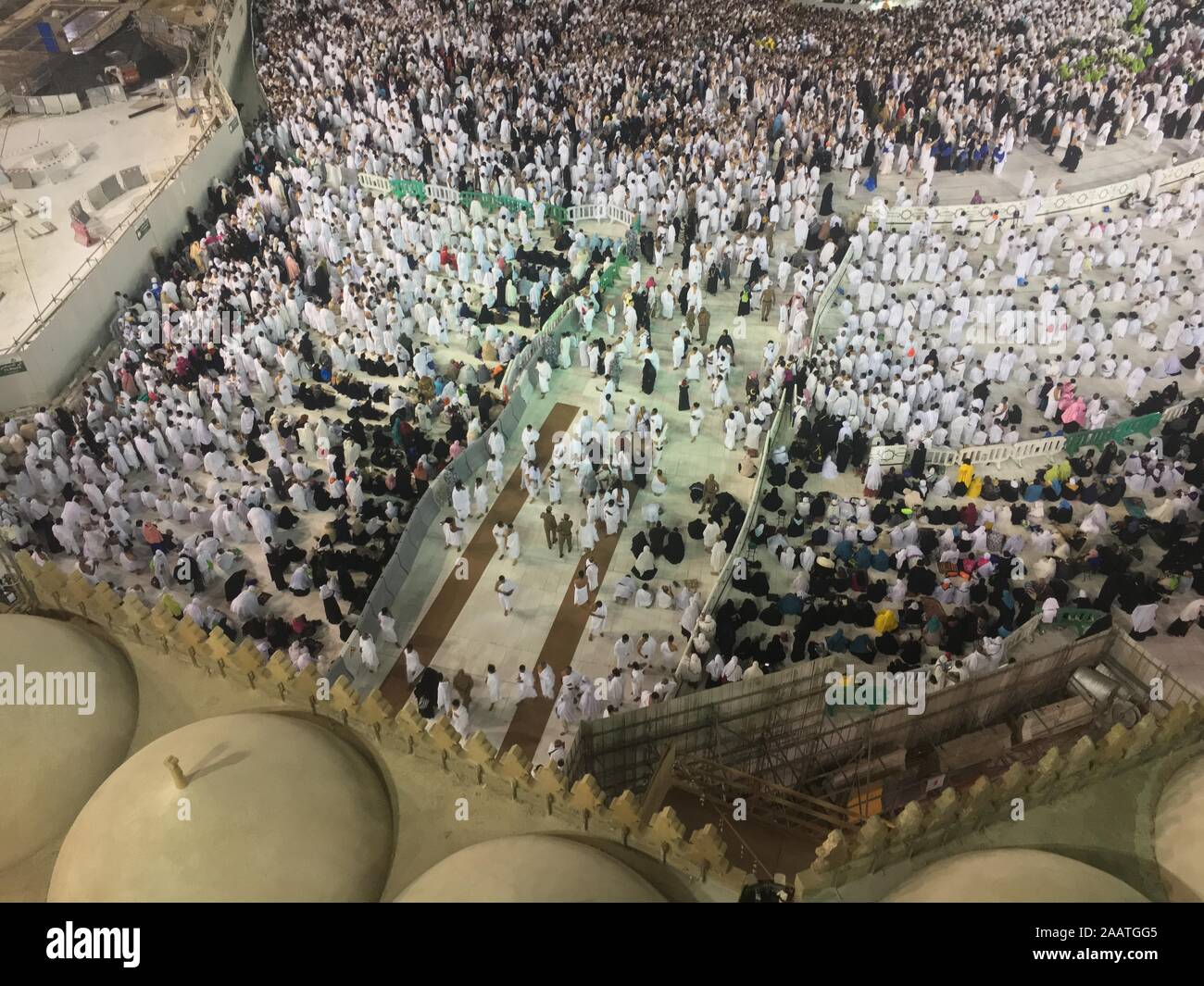 MECCA, SAUDI ARABIA, March 2018 - Muslim pilgrims from all over the ...
