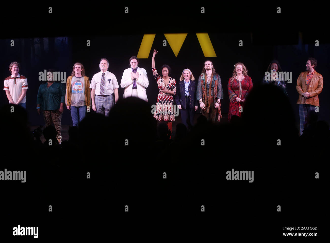 Opening night of new musical Scotland, PA at the Laura Pels Theatre ...