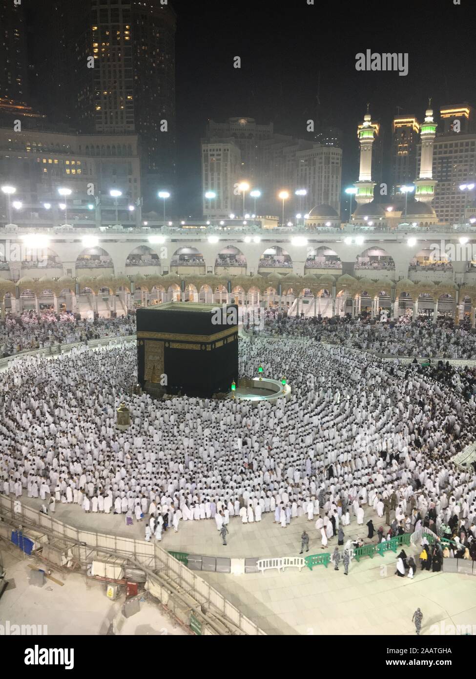 MECCA, SAUDI ARABIA, March 2018 - Muslim pilgrims from all over the ...