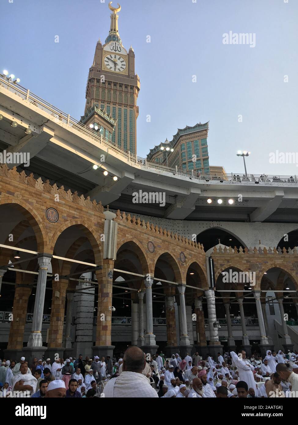 MECCA, SAUDI ARABIA, March 2018 - Muslim pilgrims from all over the ...