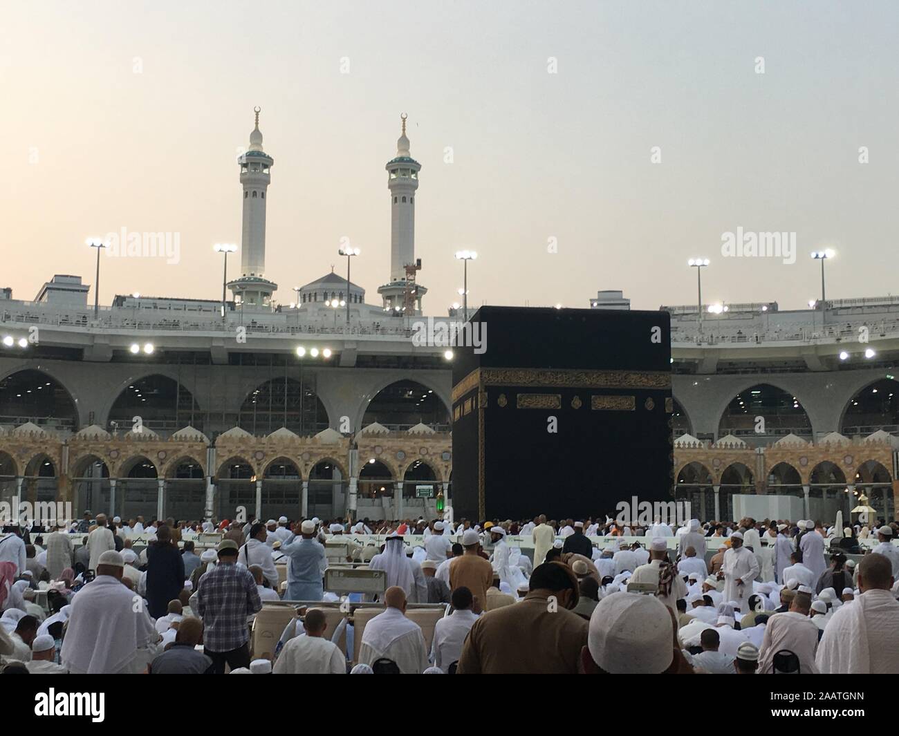 MECCA, SAUDI ARABIA, March 2018 - Muslim pilgrims from all over the ...