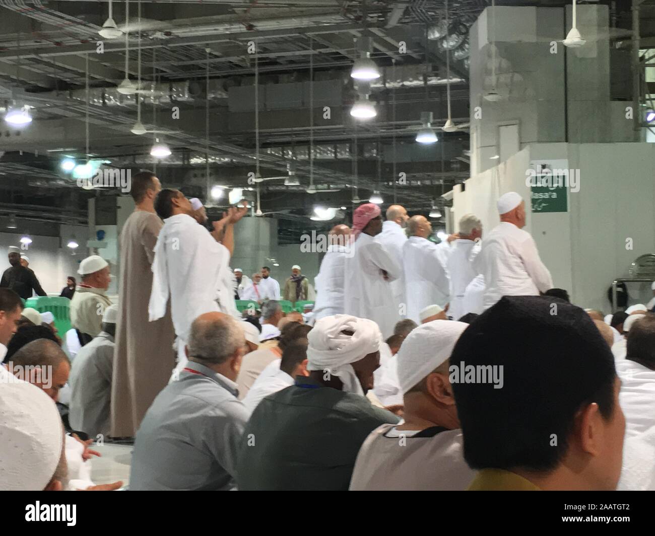 MECCA, SAUDI ARABIA, March 2018 - Muslim pilgrims from all over the ...