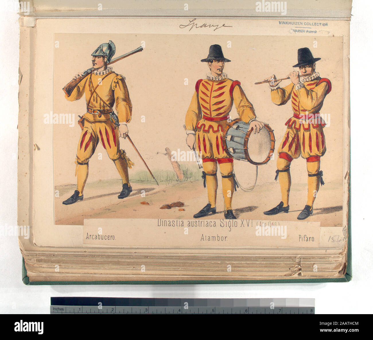 Dinastia austriaca Siglo XVI (Año 1560) Arcabucero; Atambor; Pifaro ...