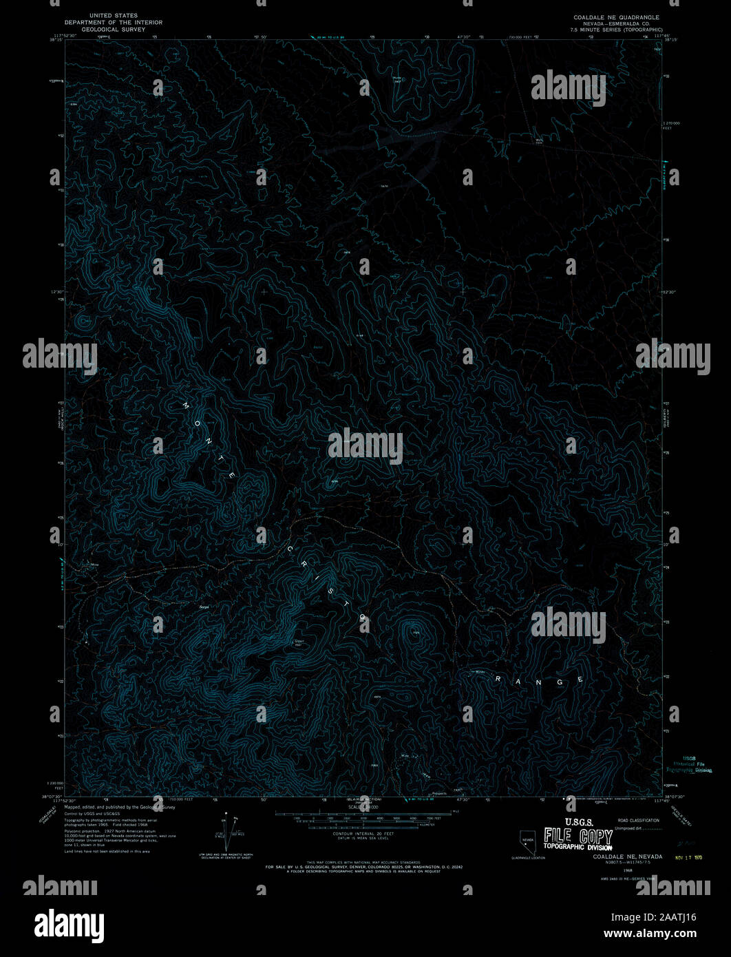 Map of coaldale hi-res stock photography and images - Alamy