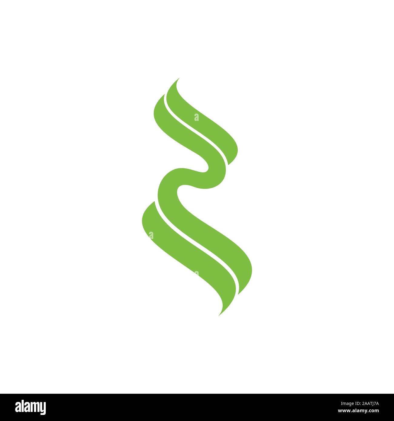 stripes curves ribbon motion flow logo vector Stock Vector Image & Art ...