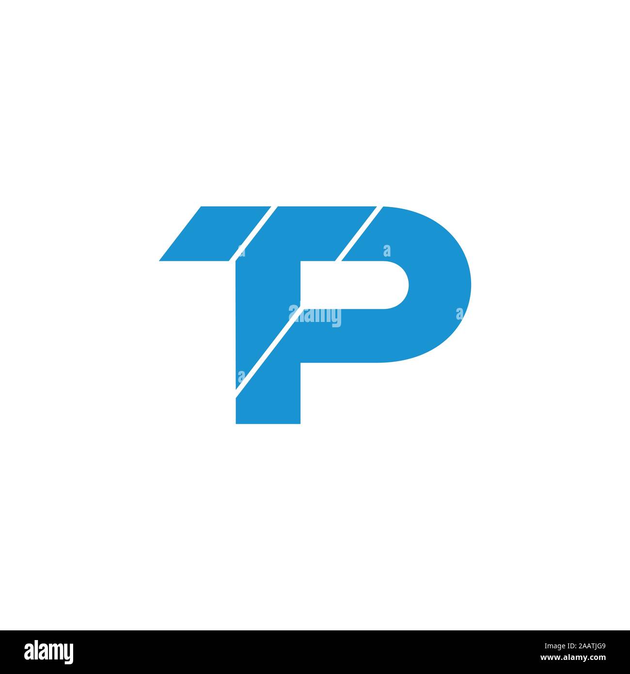letter tp stripes geometric logo vector Stock Vector Image & Art - Alamy