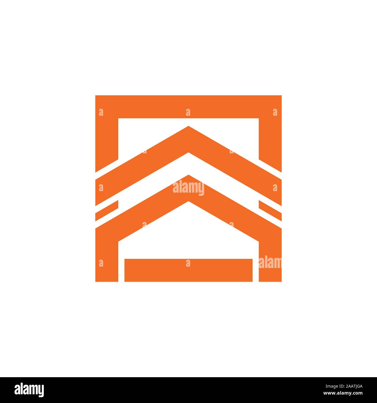 simple geometric roof simple logo vector Stock Vector Image & Art - Alamy