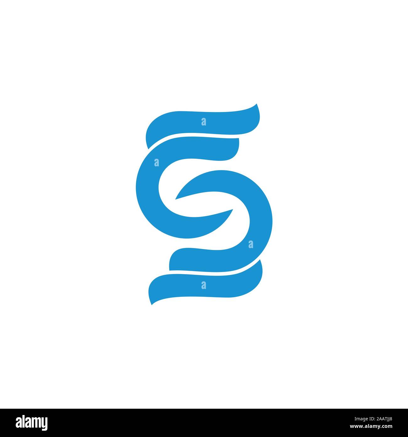 letters cs linked curves wavy logo vector Stock Vector Image & Art - Alamy