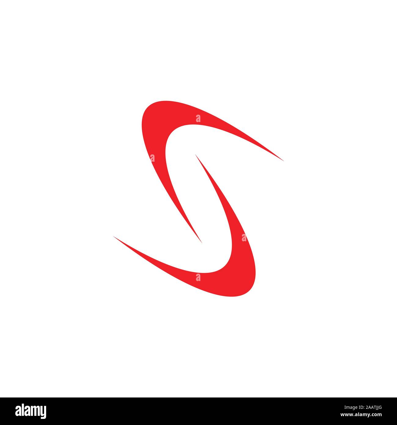 letter s opposite arrow logo vector Stock Vector Image & Art - Alamy