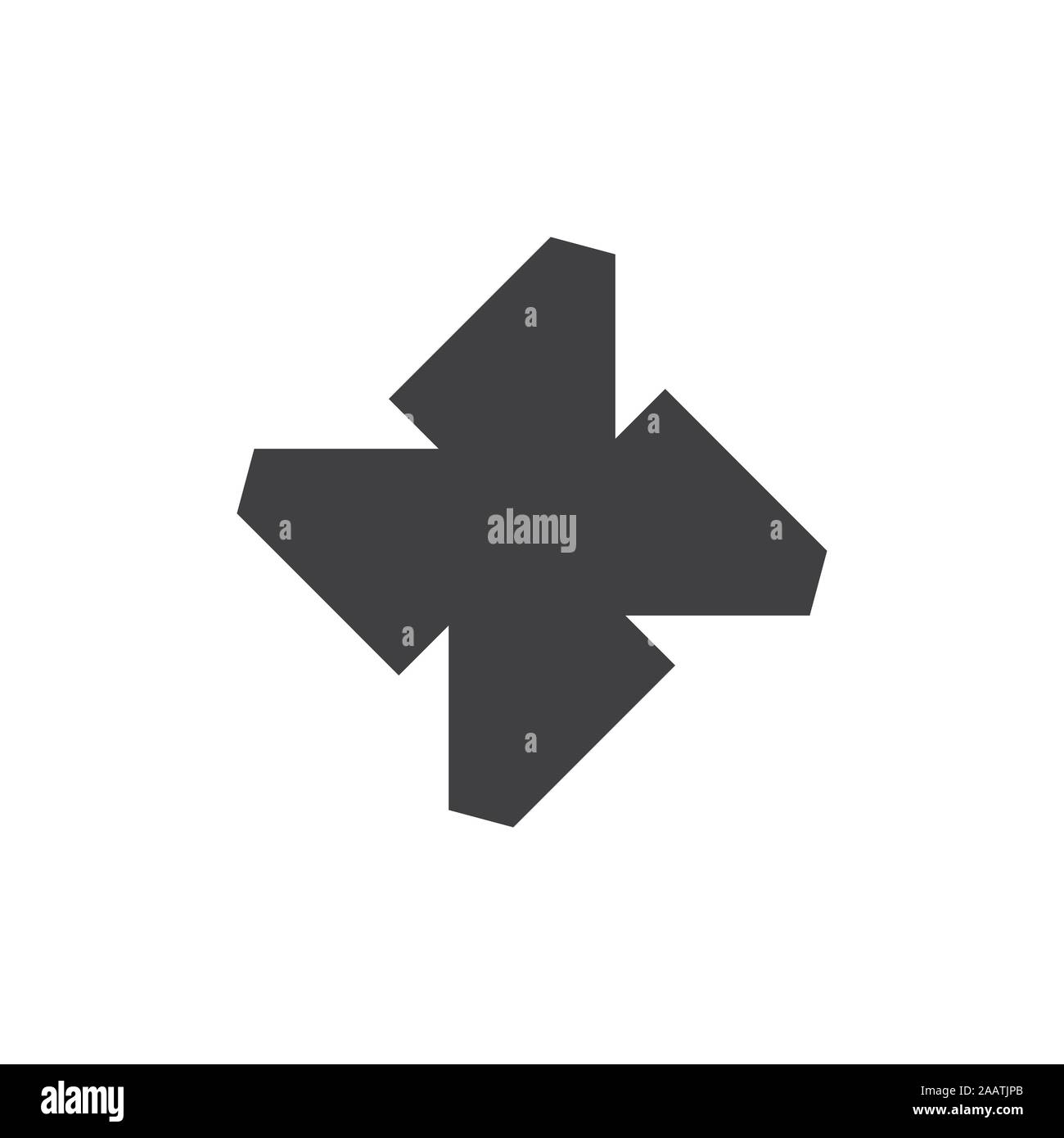 Fan icon simple style Cut Out Stock Images & Pictures - Alamy