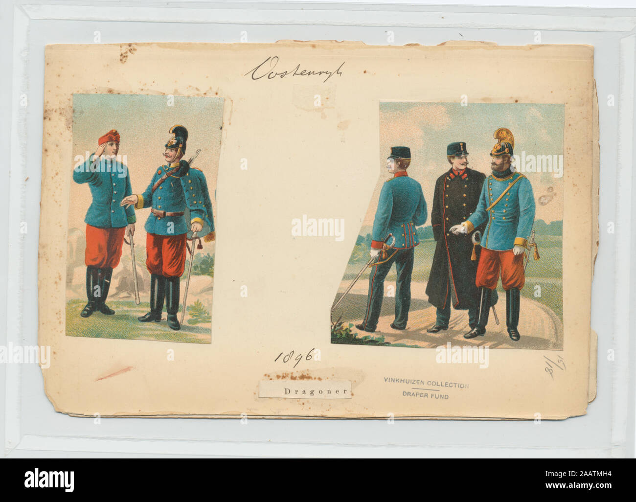 Dragoon uniform dragoons uniforms hi-res stock photography and images ...