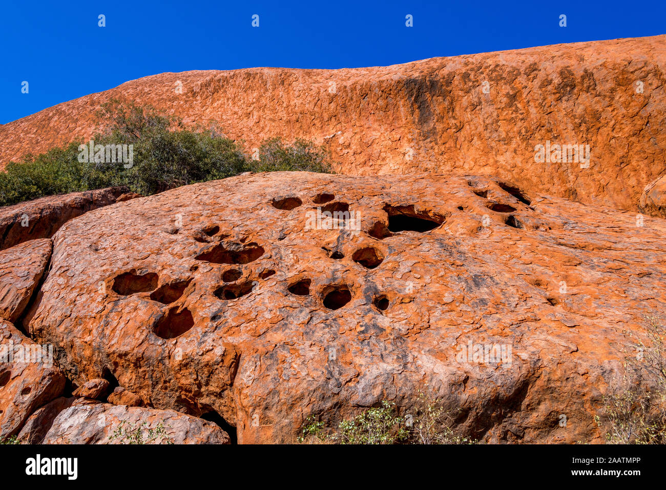 The Mala walk goes from the Mala carpark to Kantju Gorge along the base ...