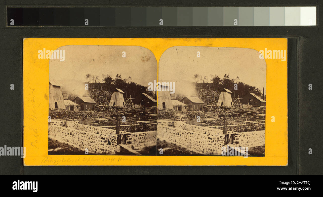 Eagle Harbor, Amygdaloid Copper shaft house Eagle Harbor, Amygdaloid ...