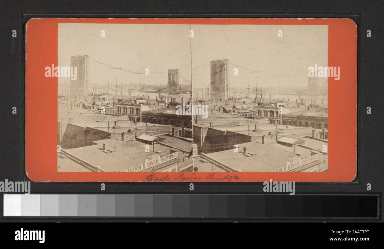 Caisson brooklyn bridge hi-res stock photography and images - Alamy