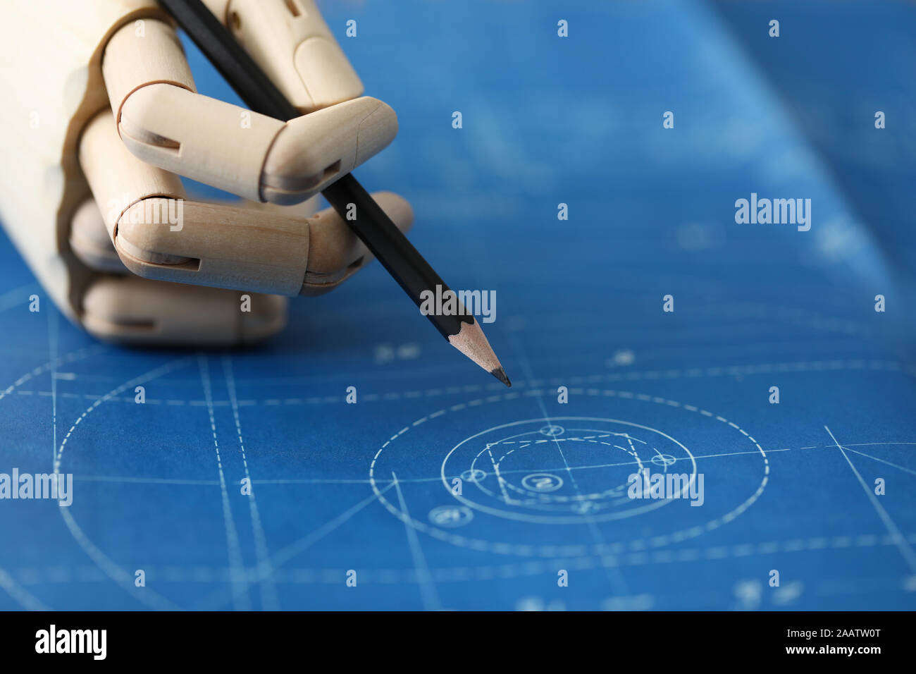 Bionic hand drawing hi-res stock photography and images - Alamy