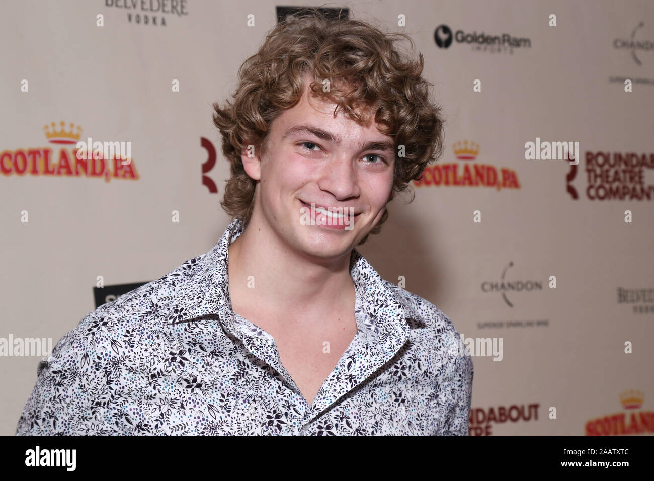 Opening night of new musical Scotland, PA at the Laura Pels Theatre ...