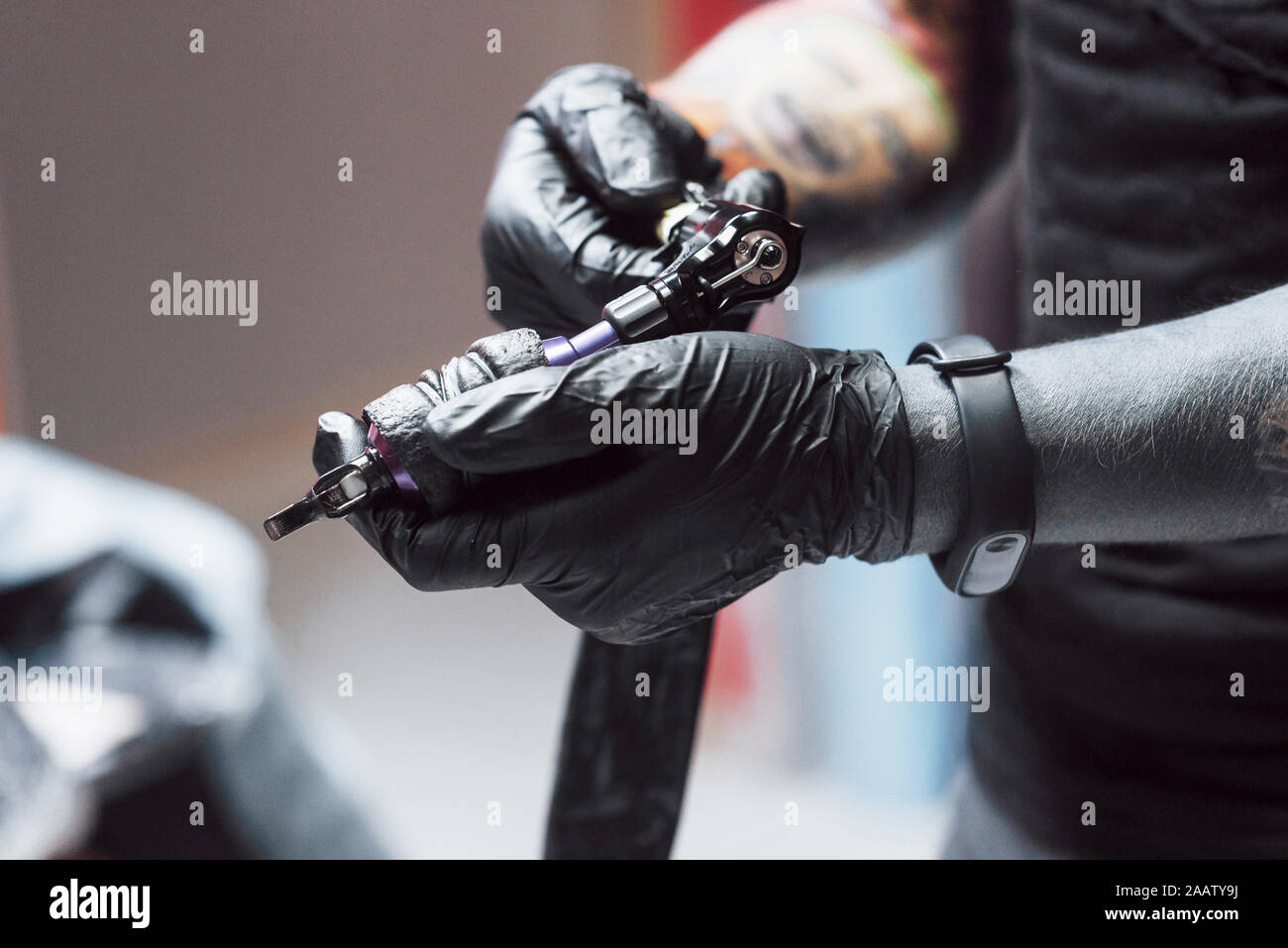 Tattooing machine concept hi-res stock photography and images - Alamy