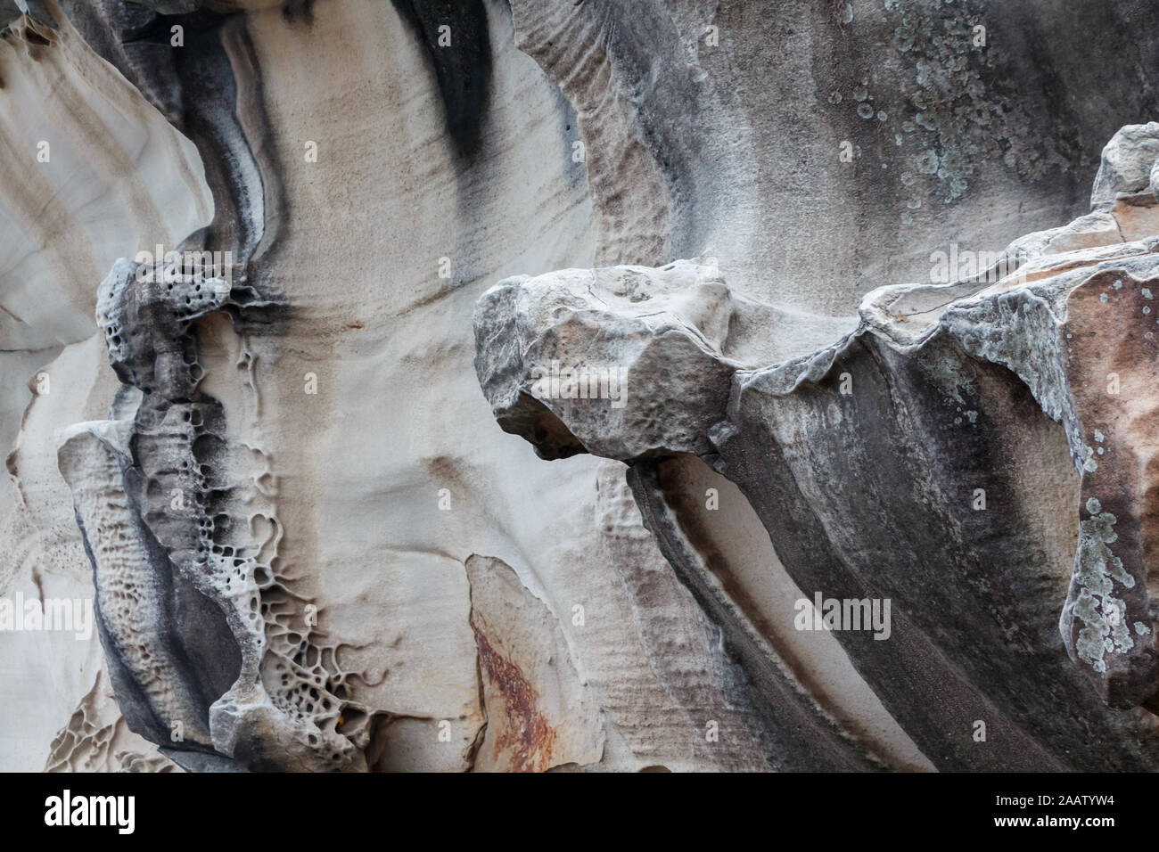 abstract grey and beige rock formation background Stock Photo - Alamy