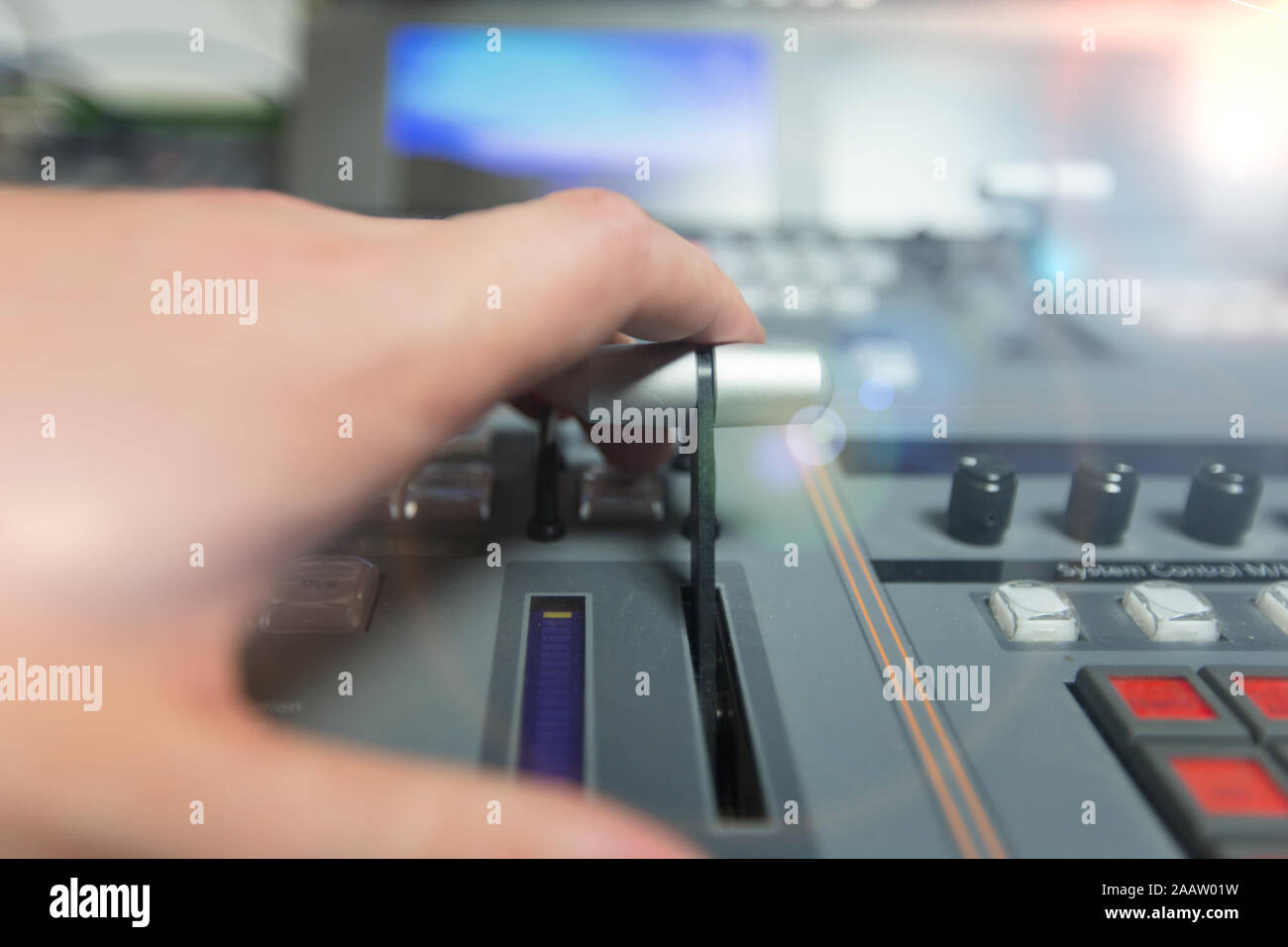 Video news broadcast background technology hi-res stock photography and ...
