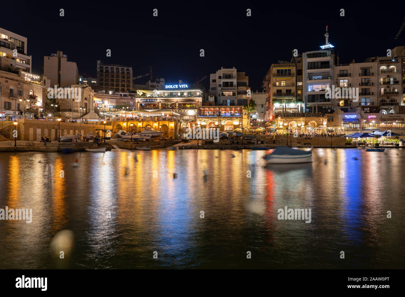 Malta nightlife paceville hi-res stock photography and images - Alamy