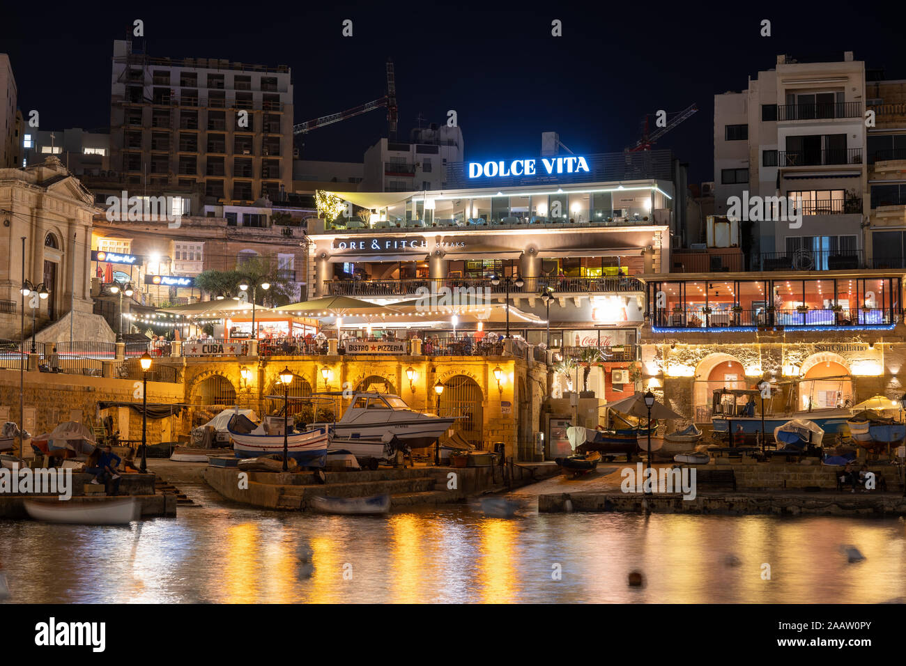 Malta malta paceville hi-res stock photography and images - Alamy