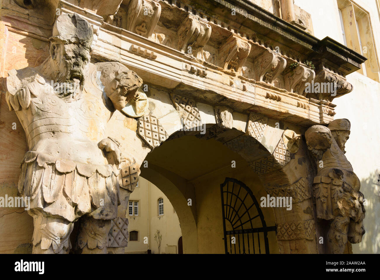 German wine gate hi-res stock photography and images - Alamy