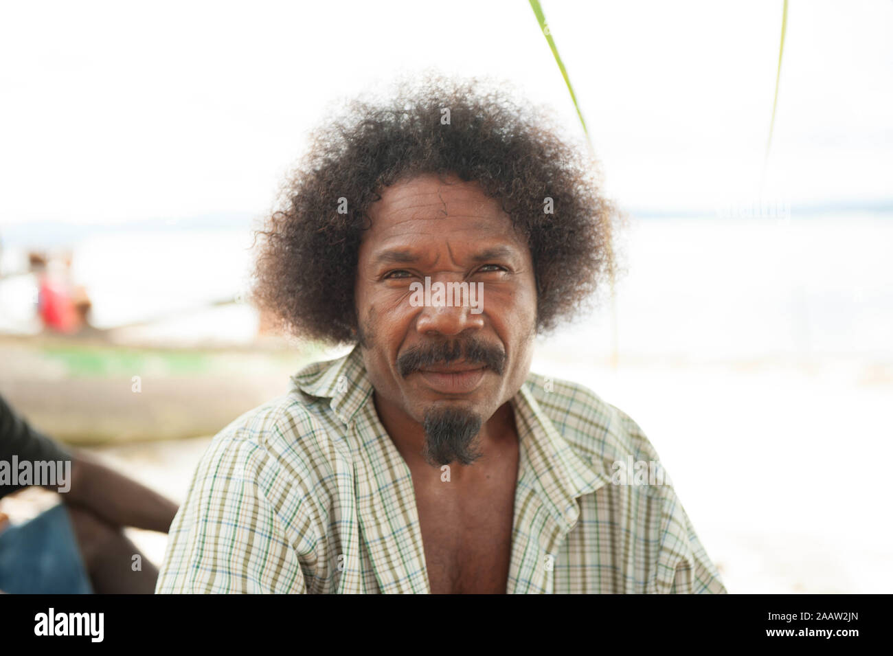 Coral Triangle, Portrait Papua People Stock Photo - Alamy