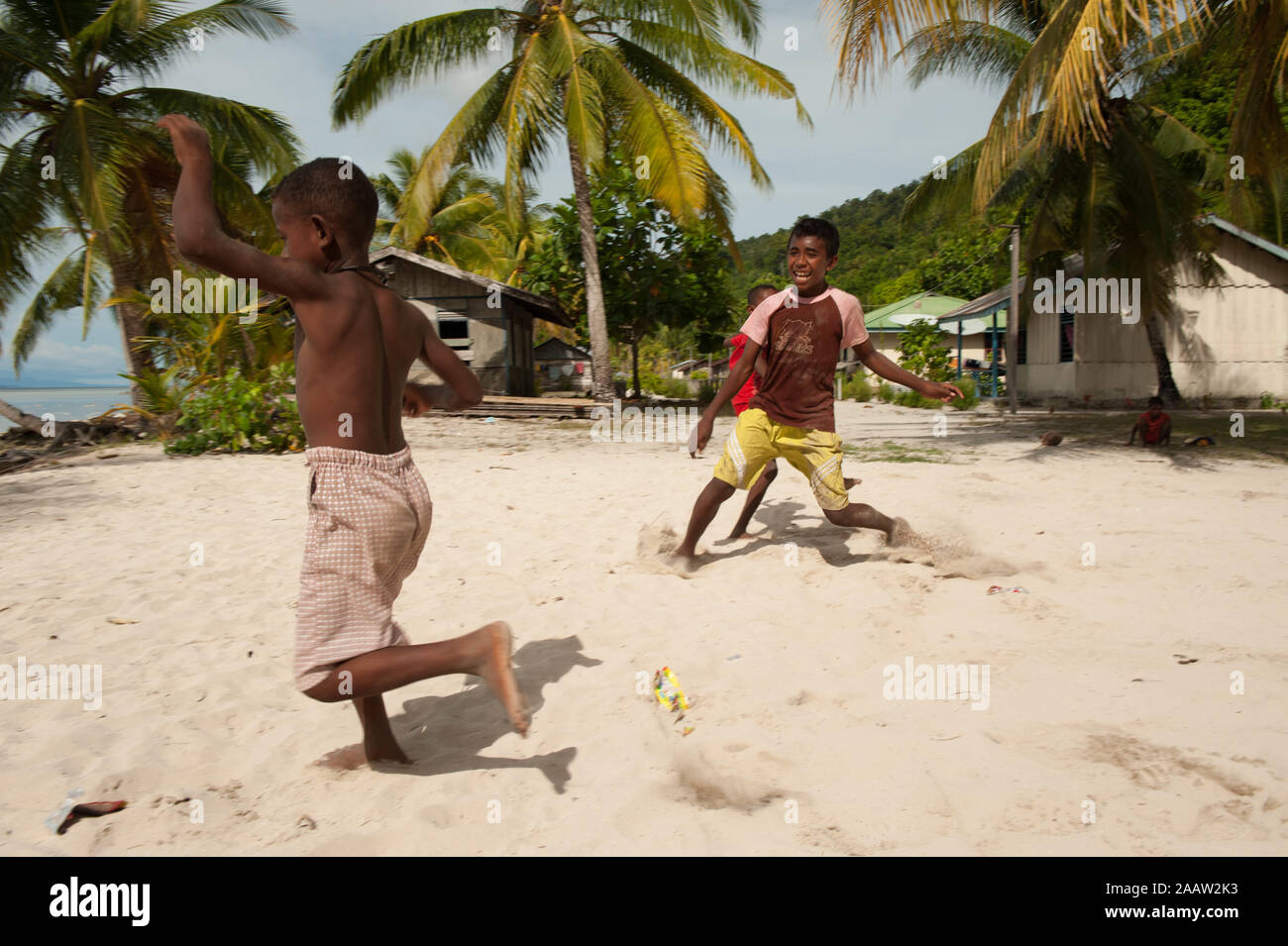 Coral Triangle, Portrait Papua People Stock Photo - Alamy