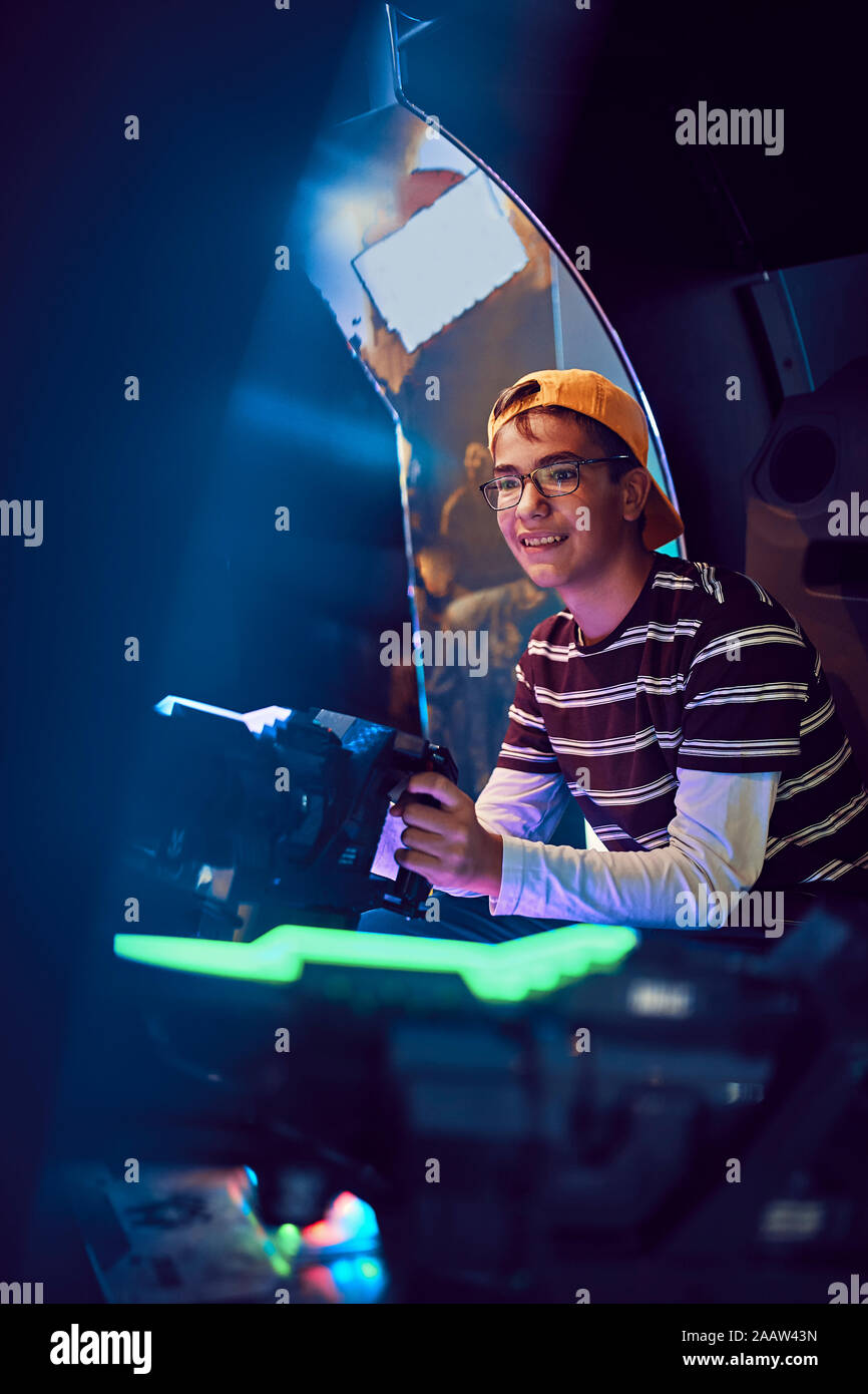 Racing car driving simulator hi-res stock photography and images - Alamy