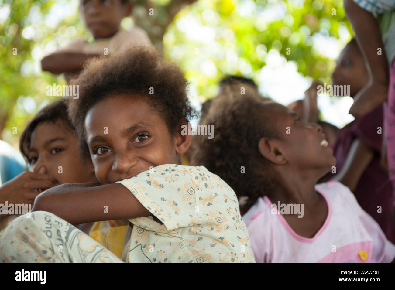 Coral Triangle, Portrait Papua People Stock Photo - Alamy