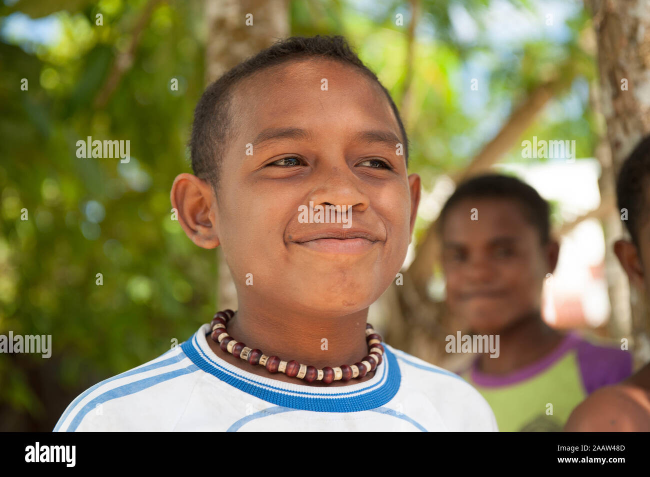 Coral Triangle, Portrait Papua People Stock Photo - Alamy
