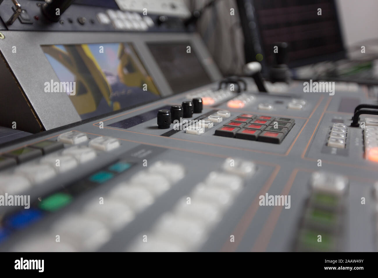 Switcher vision mixing panel hi-res stock photography and images - Alamy