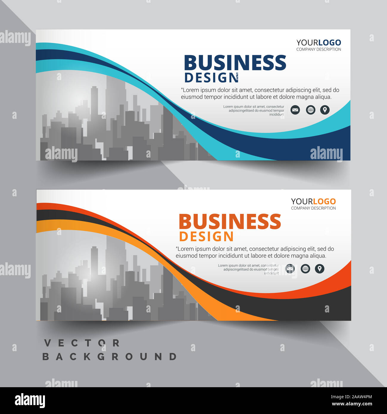 Vector design Banner background. - Vector Stock Photo - Alamy