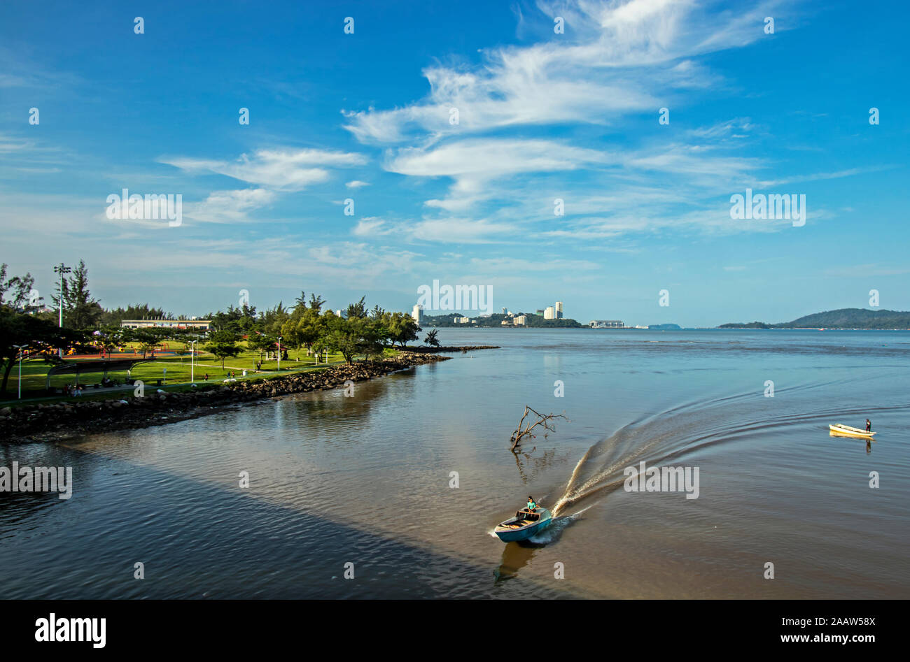 Malaysia sabah fishing boat in hi-res stock photography and images - Alamy