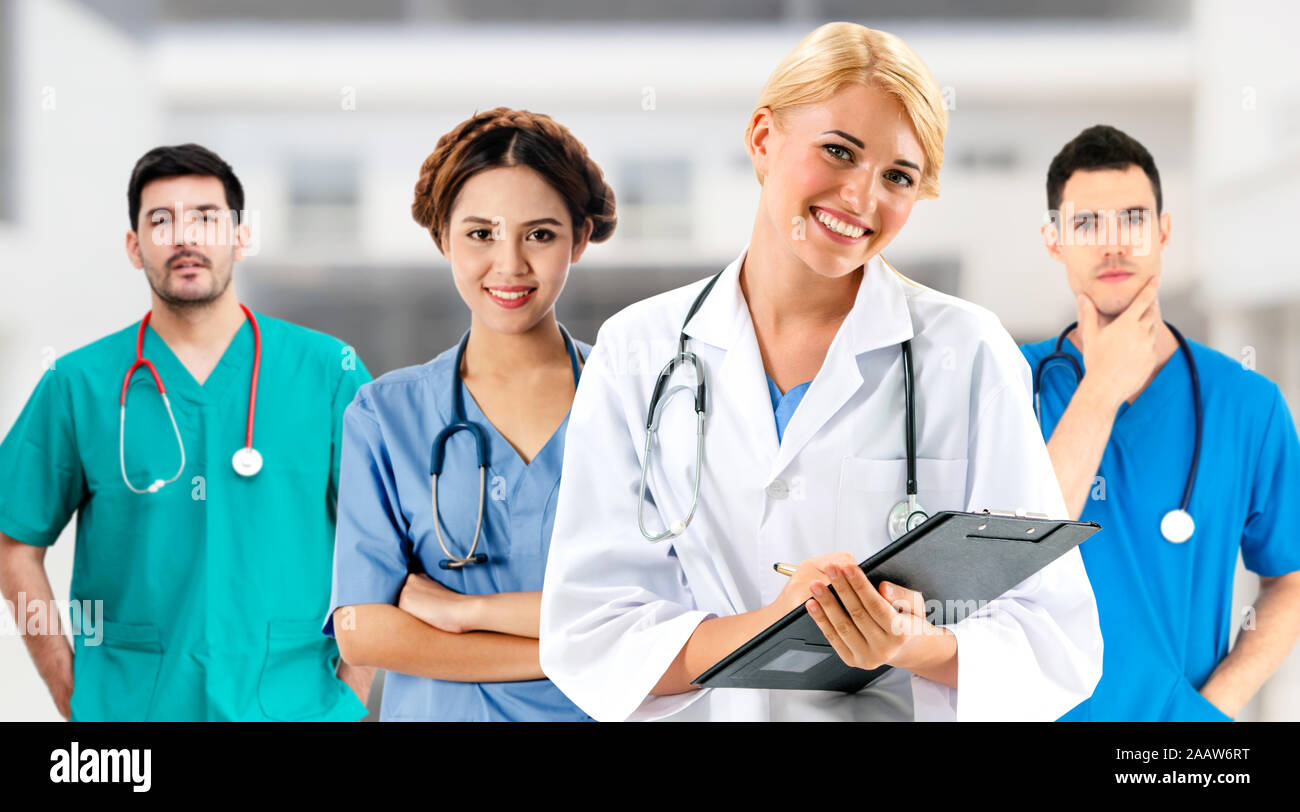 People Working In Hospital