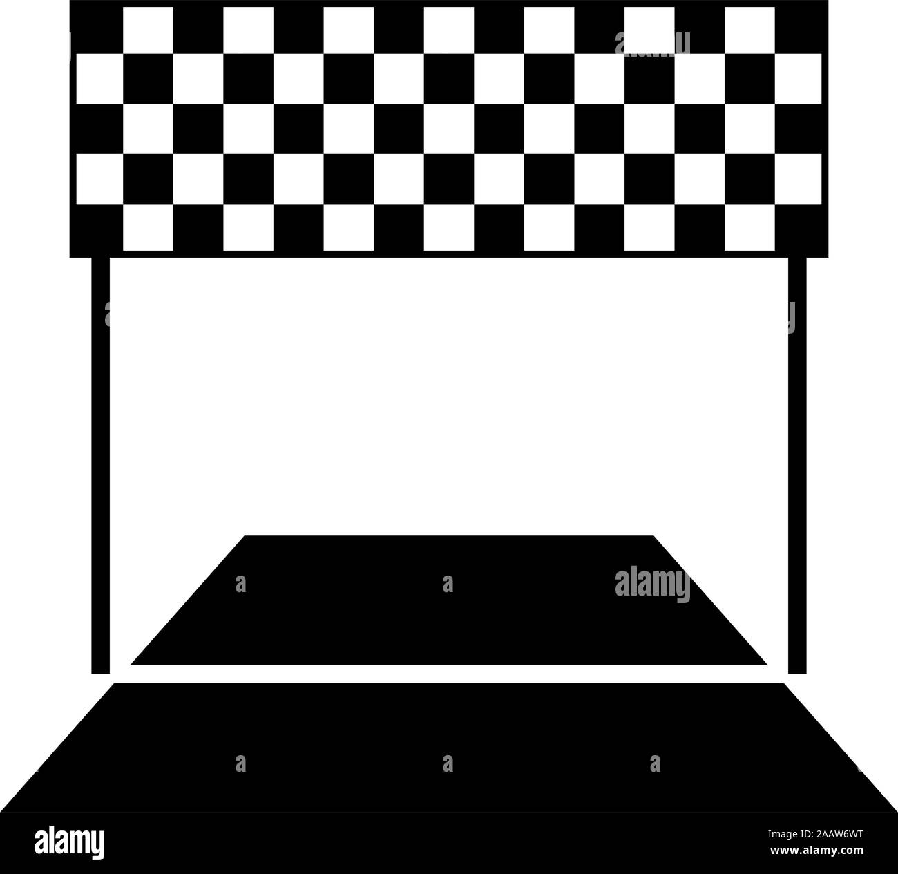 Marathon finish line Stock Vector Images - Alamy