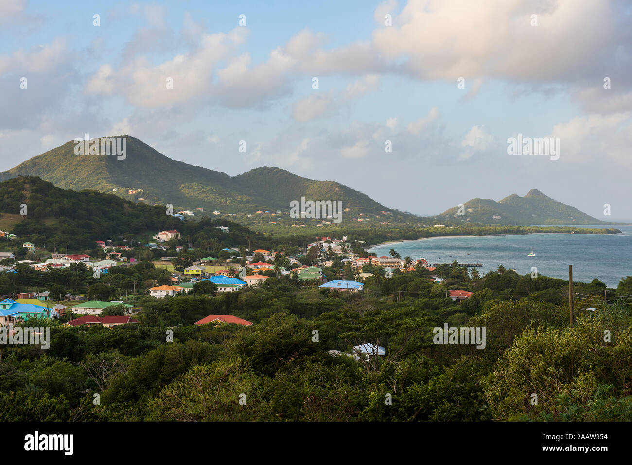 Grenada aerial view hi-res stock photography and images - Alamy
