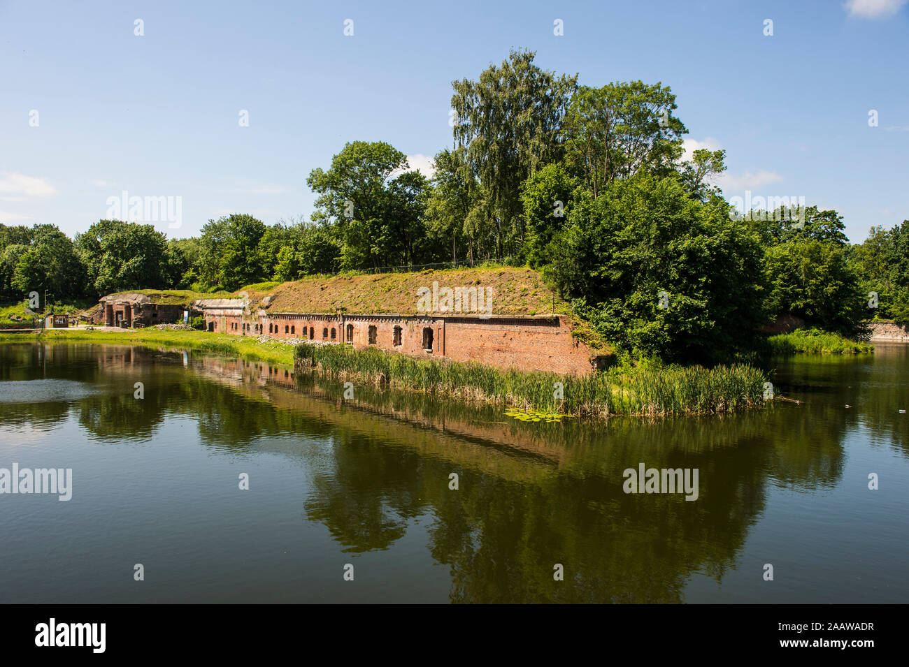 Exterior of Fort 5, King Frederick Wilhelm III, Kaliningrad, Russia ...